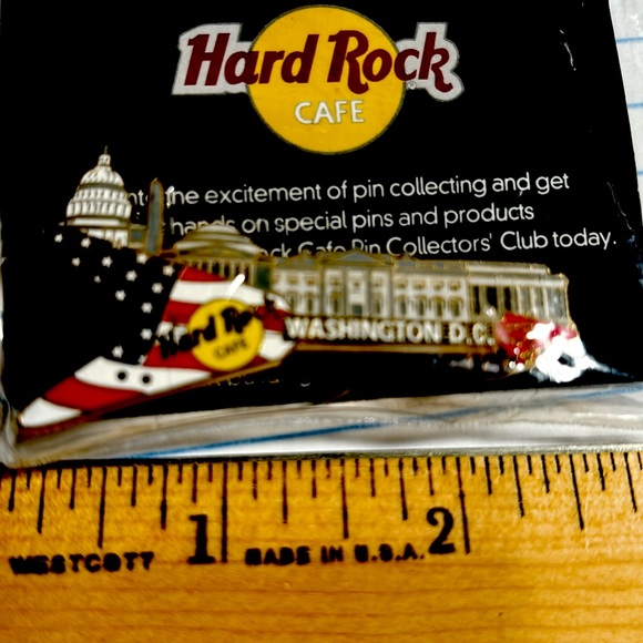 Hard Rock Cafe | Other | Vintage Hard Rock Washington Dc Pin | Poshmark